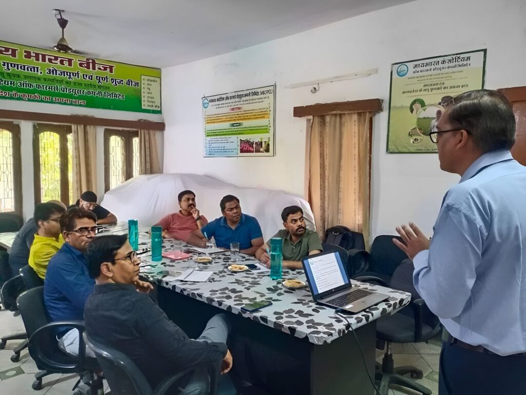 Training session for the staff of Jharkhand State Livelihood Promotion ...